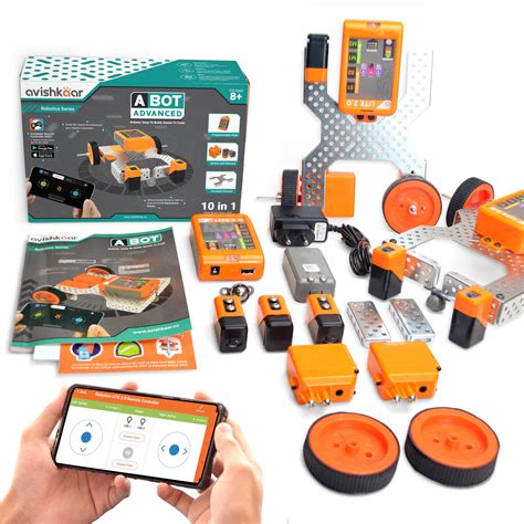 Avishkaar Abot Advanced 10 In1 Diy Stem Metal Robotics Kit Desertcart Kenya