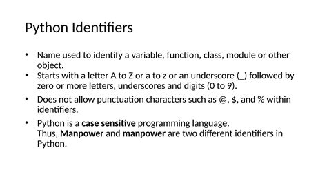 Basic Syntax Of Python Thats Help To Pptx Free Download