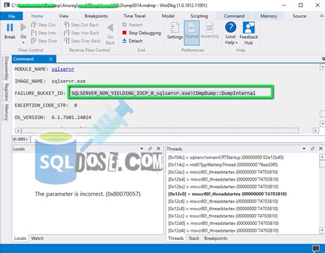 Sql Dump Analysis And Troubleshooting