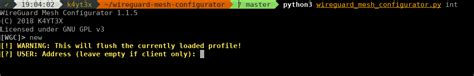 GitHub Javdl Wireguard Mesh Configurator WireGuard Full Mesh Configuration Generator