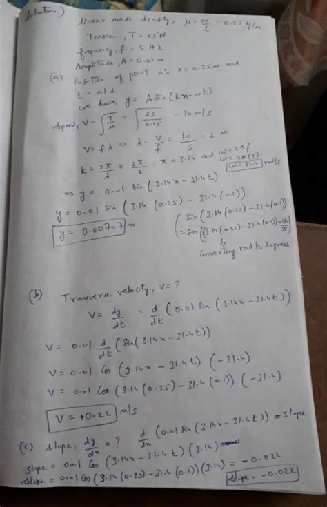 a certain string has a linear mass density of 0 25 kg m and is
