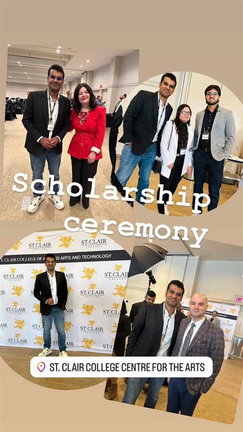 Vishant Bhatia On Linkedin Gratitude Scholarship Stclaircollege