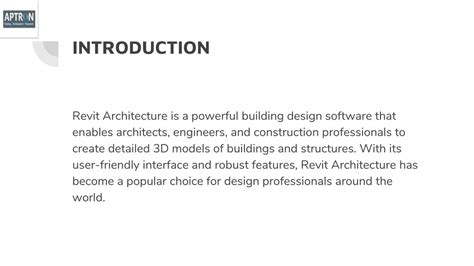 Ppt Revit Architecture Powerpoint Presentation Free Download Id 12095251