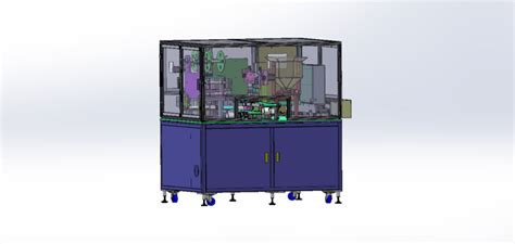 Particle Distribution Machine Assembly Automatic Machine Drawing