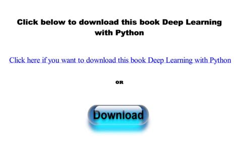 [pdf] deep learning with python pdf technology and computing