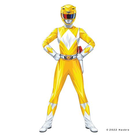 Yellow Ranger Power Rangers Realbig Collection Official Hasbro