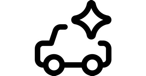 Ai Vehicle Spark Car Spark Automated Transportation Artificial Intelligence Ai Free Vector Icon