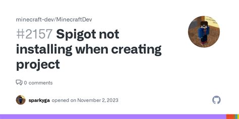Spigot Not Installing When Creating Project Issue Minecraft Dev MinecraftDev GitHub