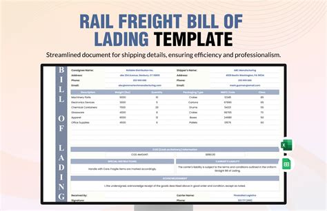 Free Freight Templates To Edit Online