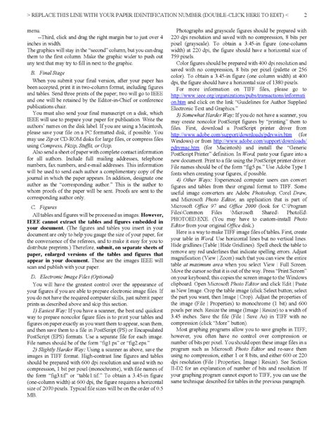 Appendix F. IEEE template with STREAM Tools enabled - Creating Research and Scientific Documents ...