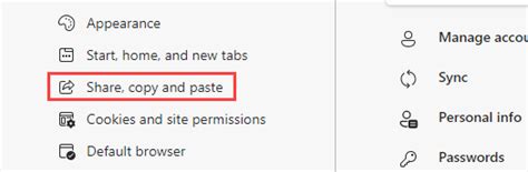 how to stop microsoft edge from pasting page titles instead of urls