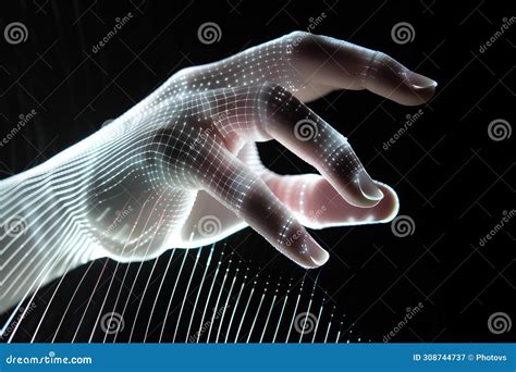 3d Scan Of Human Hand For Biometric Identification Using Future Digital