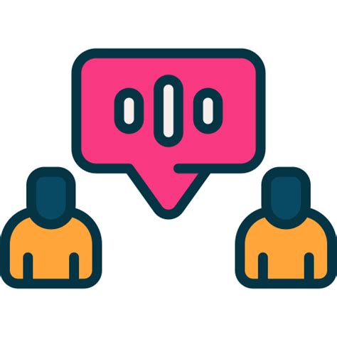 Talking Generic Color Lineal Color Icon
