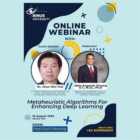 Metaheuristic Algorithms For Enhancing Deep Learning Event Master