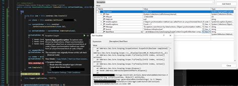 systemaggregateexception when calling method from an unsynchronized block of code konstrukt
