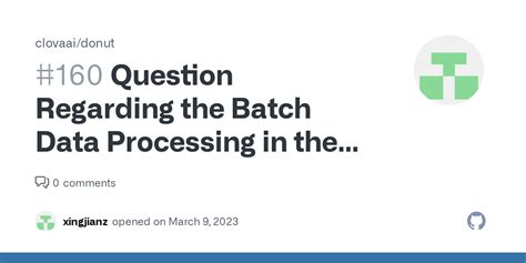 Question Regarding The Batch Data Processing In The Training Step Issue Clovaai Donut