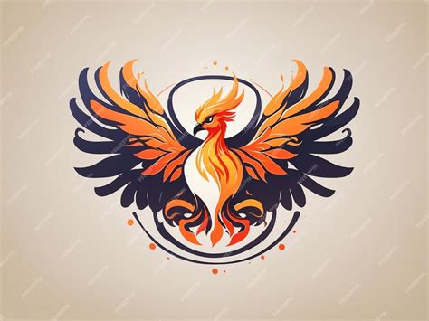 Premium Photo Professional Phoenix Logo Design