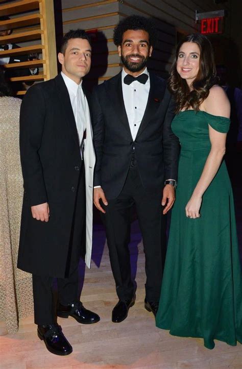 Rami Malek Mohamed Salah And Melissa Cusack Attend The Time 100 Gala