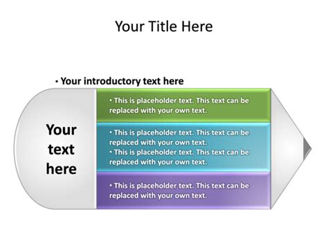 PowerPoint Slide Text Box Diagram Multicolor Text Boxes TG CrystalGraphics
