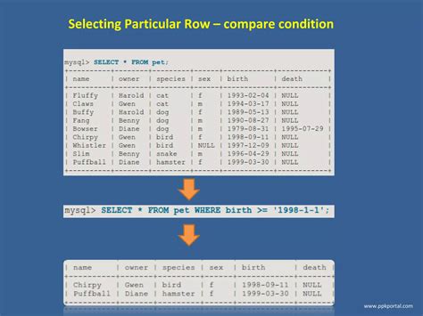 Mysql Tutorial Commandspart1 Ppt