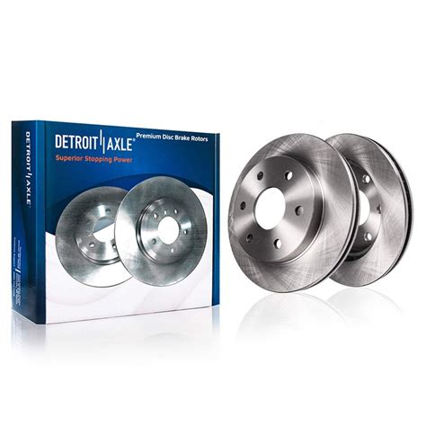 4pc Rear Disc Rotors And Ceramic Brake Pads Kit