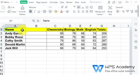 How To Split Columns In A Sheet Wps Office Quick Tutorials Online