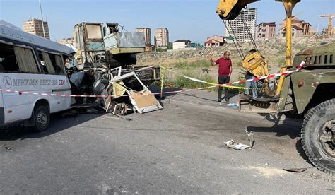 Գևորգ Չաուշի փողոցում վերամբարձ կռունկին «Մերսեդես սպրինտերի բախվելու դեպքի առթիվ նախաձեռնվել է