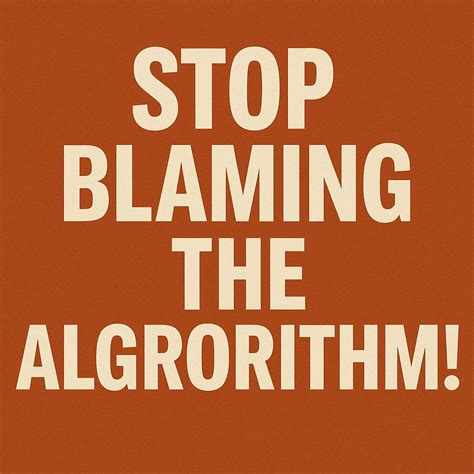 Stop Blaming The Algorithym For Your Shty Content Superpen