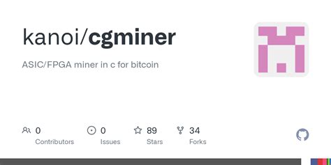 GitHub Kanoi Cgminer ASIC FPGA Miner In C For Bitcoin
