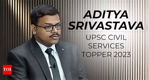 Upsc Topper Aditya Srivastavas Marksheet Revealed Debate Erupts Over Evaluation The Times Of
