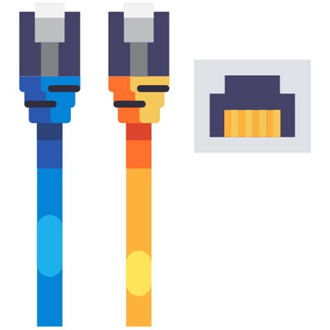 Ethernet Generic Flat Icon
