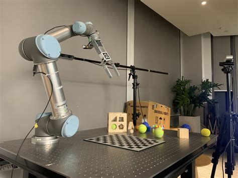 Experimental Setup For Industrial Hand Eye Calibration Download