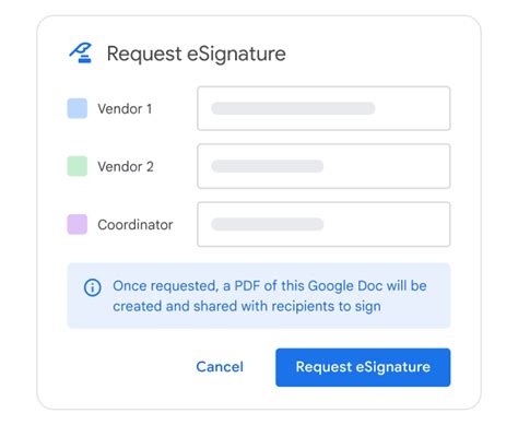 Electronic Signature For Online Documents Google Workspace