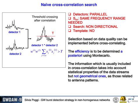 Ppt Detection Strategies For Bursts In Networks Of Non Homogeneus Gravitational Waves