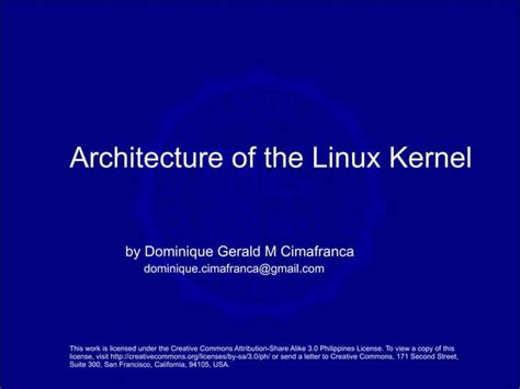 Architecture Of The Linux Kernel Pdf
