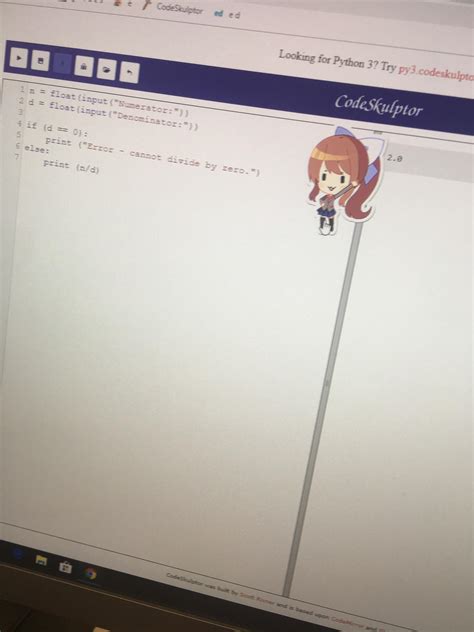 Just Monika Helping Me In My Python Course R Ddlc