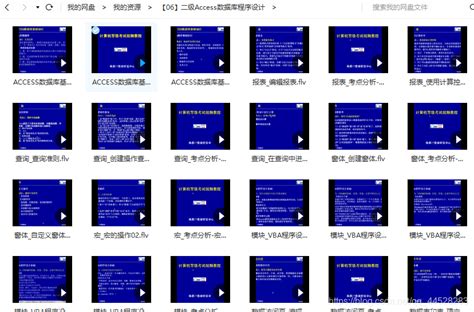 计算机二级资料（公共基础知识、考纲、历年真题、vb、java、access、c c ） 百度网盘下载 csdn博客