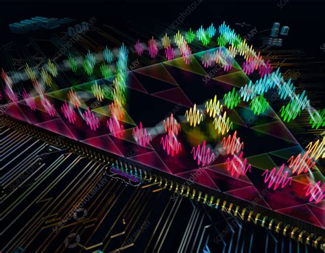 Photonic Computing Conceptual Illustration Stock Image C059 9827 Science Photo Library