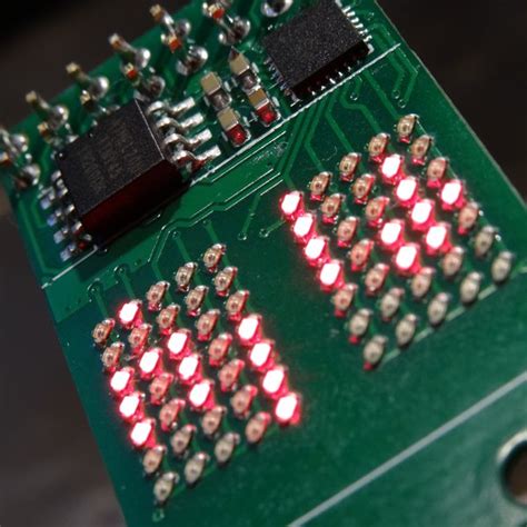 Copxie Chainable Dual 5 7 Tiny Led Matrix