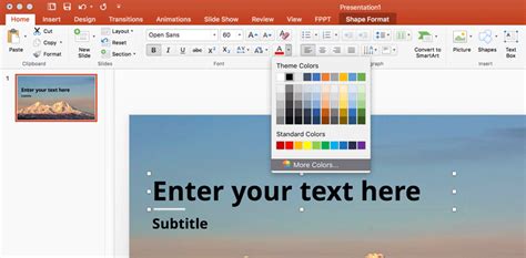 Working With Rgb Colors In Powerpoint For Mac