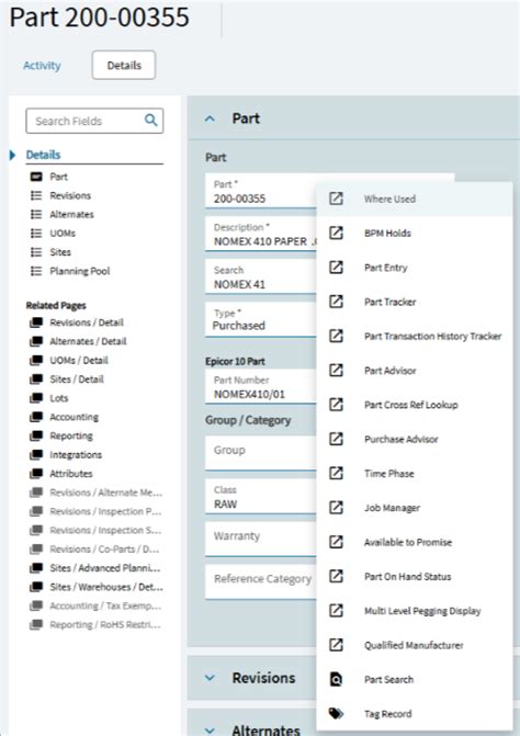 Submenus After Right Clicking On Part Tracker Appear Then Randomly Do