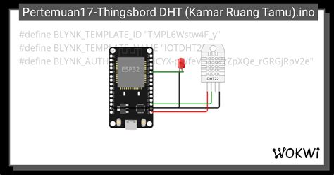 BLYNK DHT22 Rev Ino Copy Wokwi ESP32 STM32 Arduino Simulator