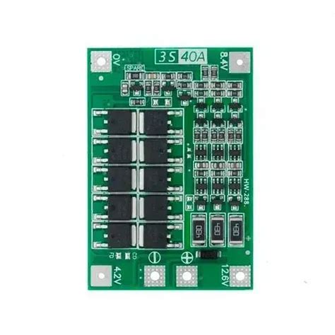 Плата защиты BMS 3S 40A 11,1V (12,6V) для Li-Ion аккумуляторов ...