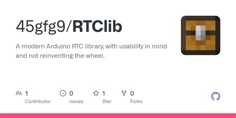 Github 45gfg9rtclib A Modern Arduino Rtc Library With Usability In