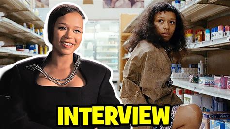 Taylor Russell Interview For Bones And All 2022 Youtube