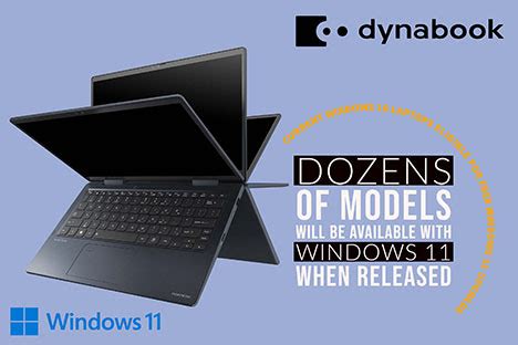 Dynabook To Begin Shipping Laptop Lines With Microsoft Windows Included