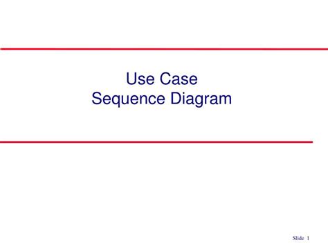 ppt use case sequence diagram powerpoint presentation free download