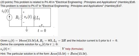 solved this problem is related to p4 48 in electrical