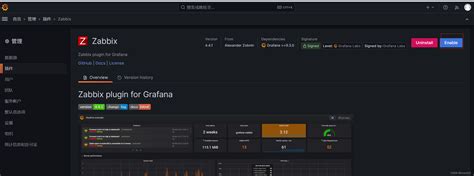 zabbix 利用 grafana 进行图形展示