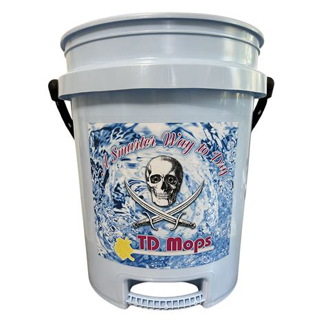 Td Mop Td Grip Bucket Light Blue 5 Gallon Atlantic Marine Depot